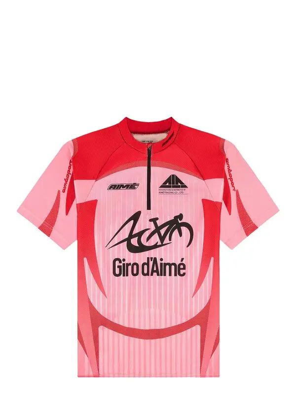 Aimé Leon Dore Aimé Cycling Jersey - Pink