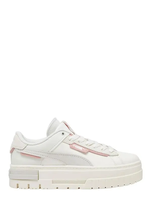 PUMA Mayze Crashed Premium Sneakers - Cream