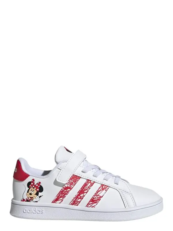 Adidas Disney X Grand Court J 'minnie Mouse' Sneakers - White