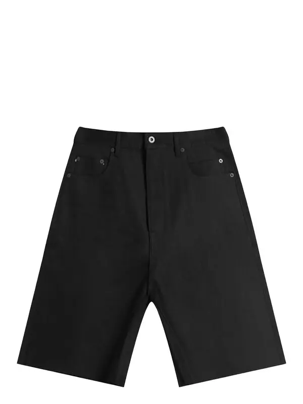 Rick Owens Geth Cutoff Pant - Black