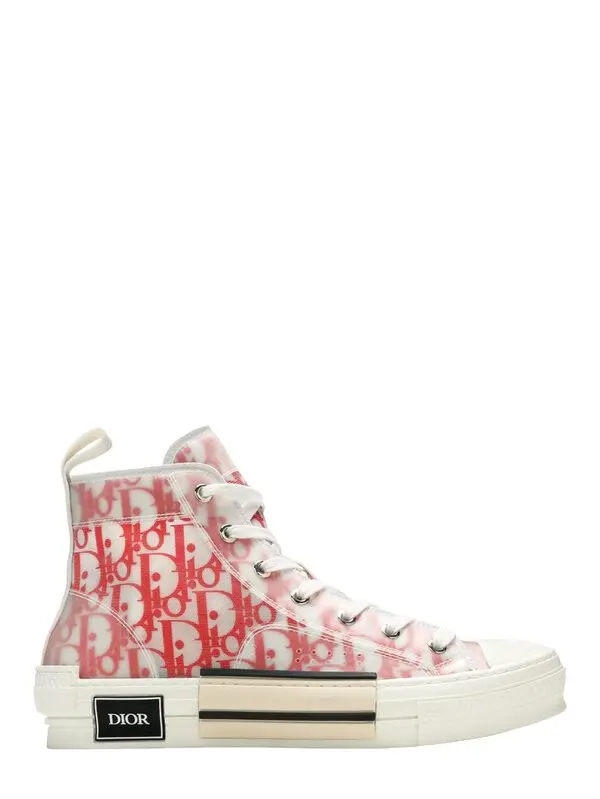 Dior B23 High Top Sneakers - Red