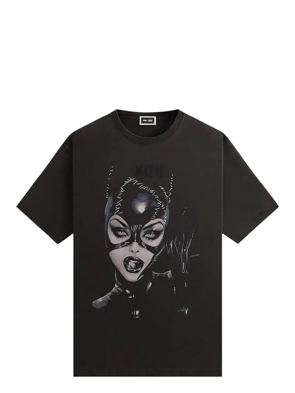 Kith X Batman Selina Kyle Vintage Tee - Black