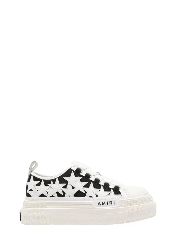 Amiri Stars Platform Court Low - Black