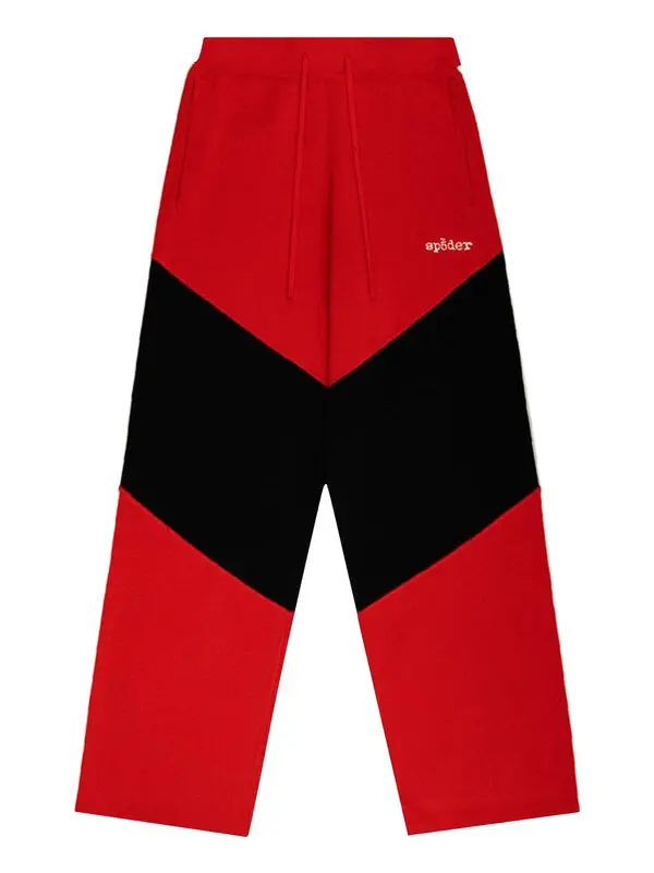 SP5DER Knit Track Pant - Red