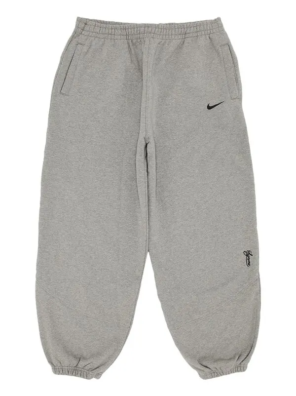 Supreme X Nike Sweatpants - Grey