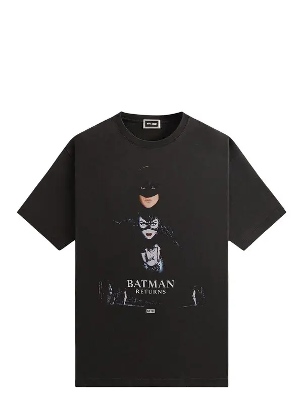 Kith X Batman Returns Vintage Tee - Black