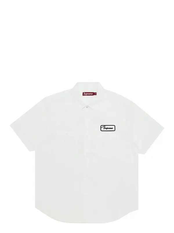 Supreme Short-sleeve Work Shirt - White