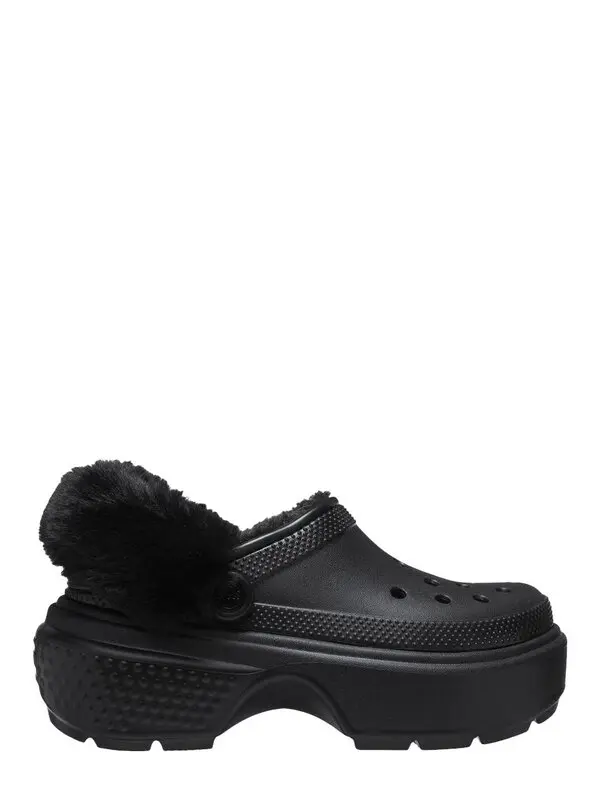 CROCS Stomp Lined Clog - Black
