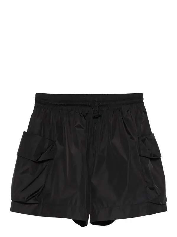 Simone Rocha Layered Cargo Flap Shorts - Black