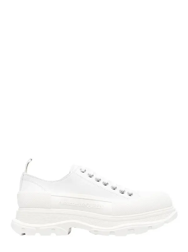 Alexander McQueen Tread Slick Lace Up - White