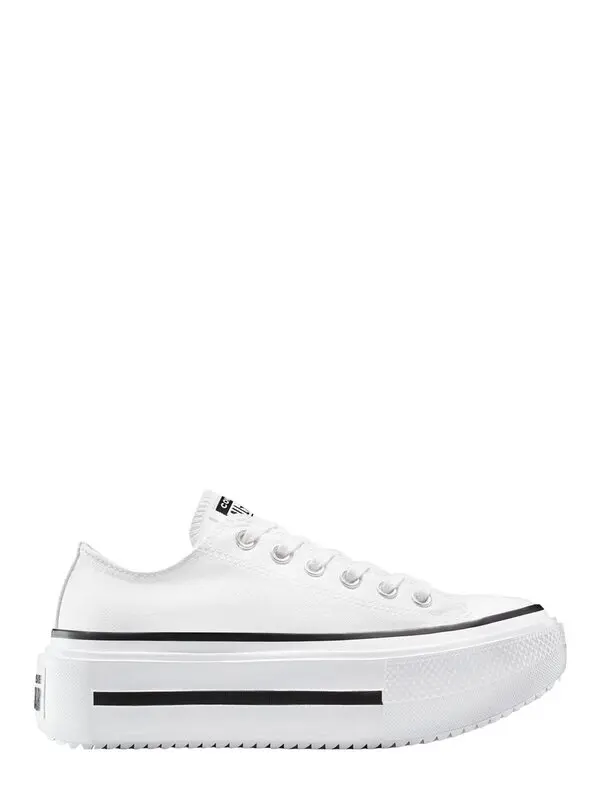 CONVERSE Chuck Taylor All Star Lift Double Stack Low - White