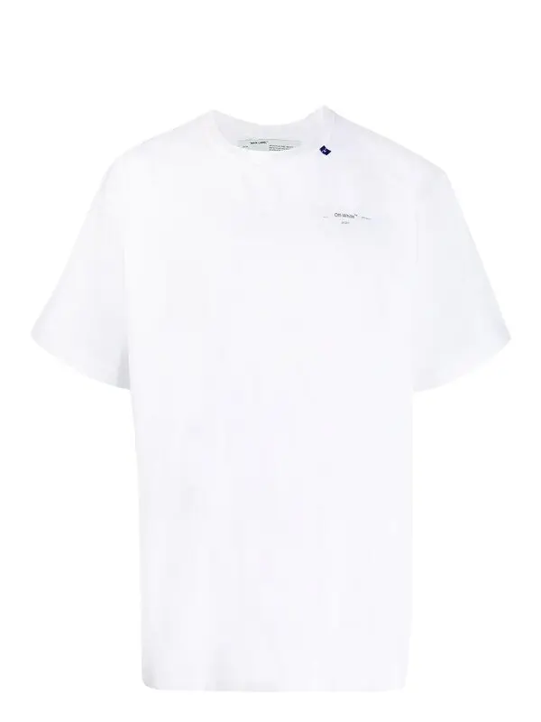 Off-White Unfinished Over T-shirt - White