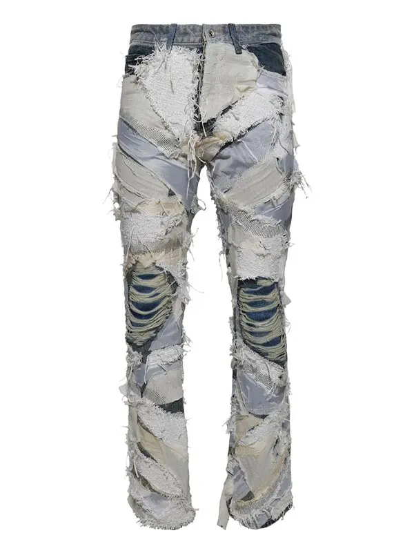 WHO DECIDES WAR BY EV BRAVADO Beach Sand Denim - White