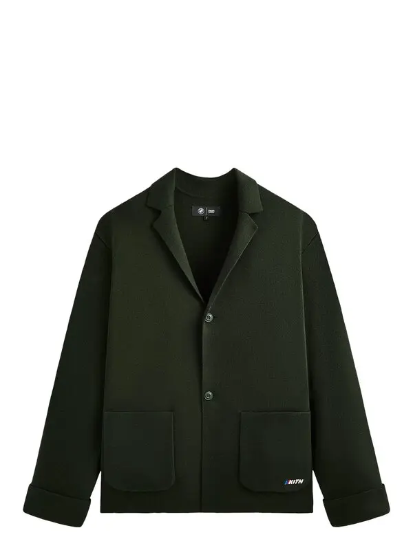 Kith X Bmw Knit Kai Blazer - Green