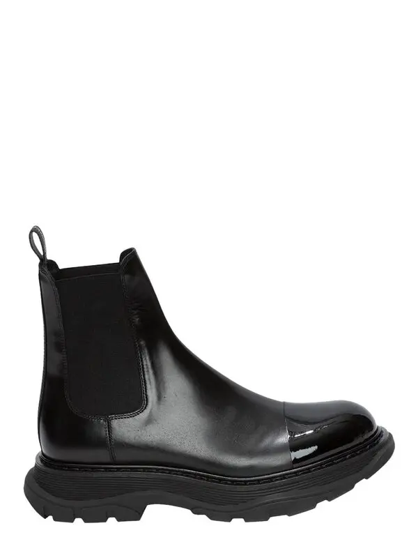 Alexander McQueen Tread Chelsea Boot - Black