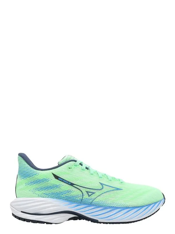 Mizuno Wave Rider 28 Athletic Sneakers - Green