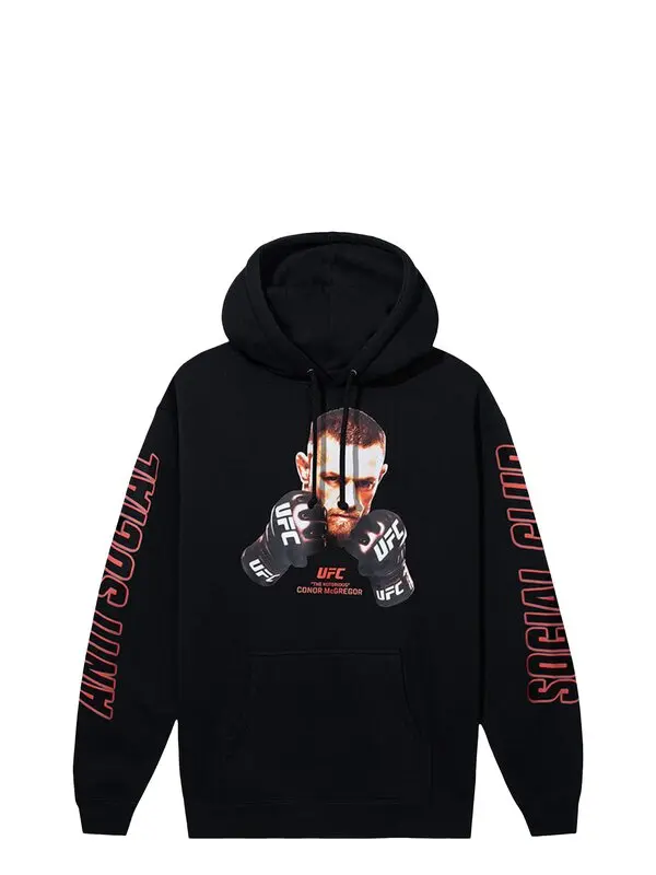 ANTI SOCIAL SOCIAL CLUB X Ufc Notorious Hoodie - Black