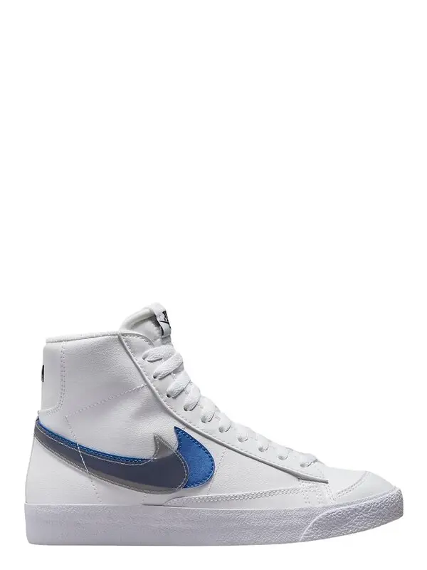 Nike Blazer Mid Next Nature Gs Double Swoosh - White