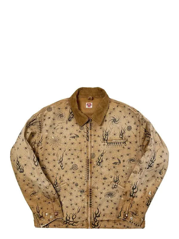 SAINT MXXXXXX X Dr. Woo Detroid Jacket - Tan