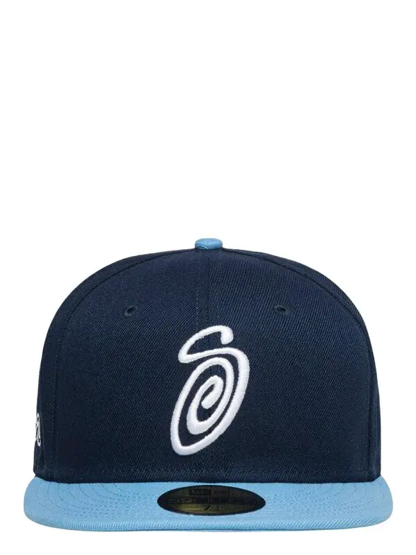 StÜssy New Era 59fifty Swirly S Cap - Blue