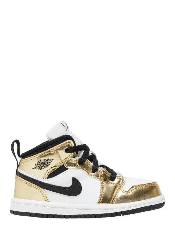 JORDAN 1 Mid Se Td Sneakers - Gold