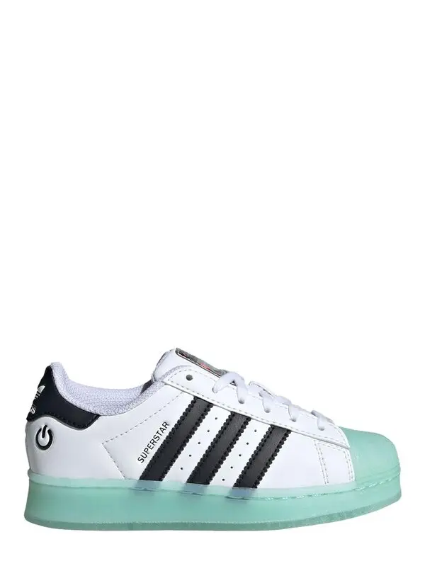 Adidas Superstar C Led Light Up Sneakers - White