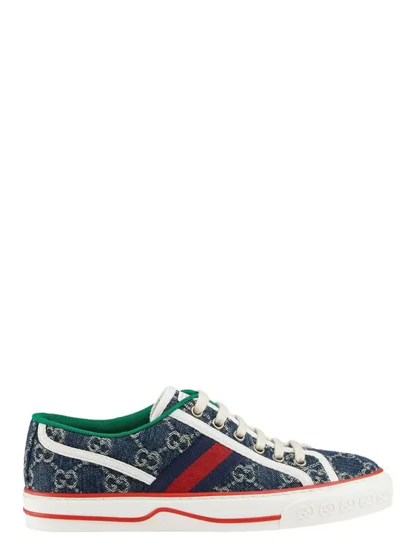 Gucci Tennis 1977 Denim Sneakers - Blue