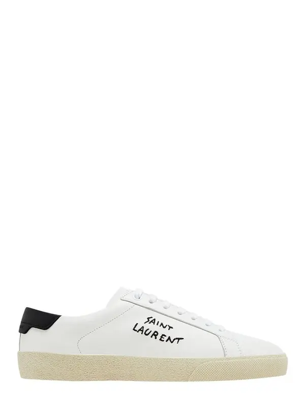 Saint Laurent Court Classic Sl/06 Low Sneakers - White