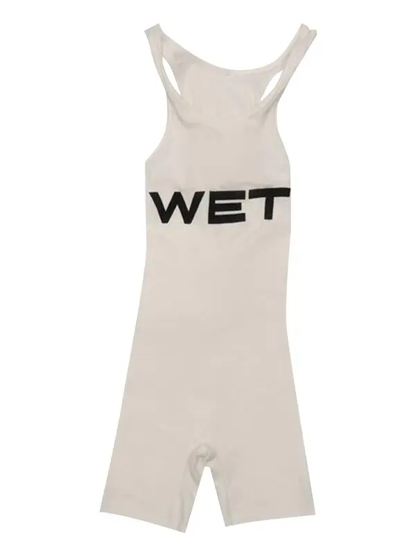 YZY Mowalola Wet Bodysuit - White