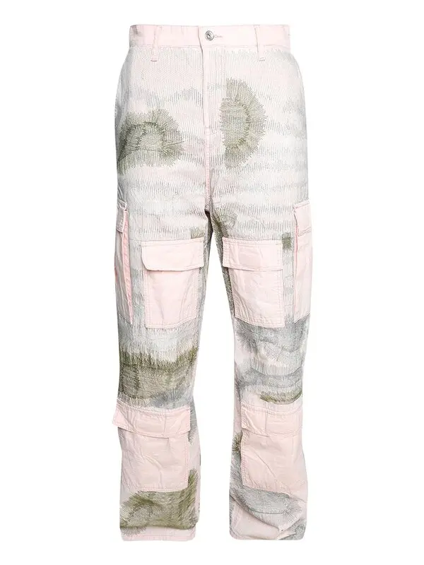 WHO DECIDES WAR BY EV BRAVADO Darning Pocket Pant - Pink