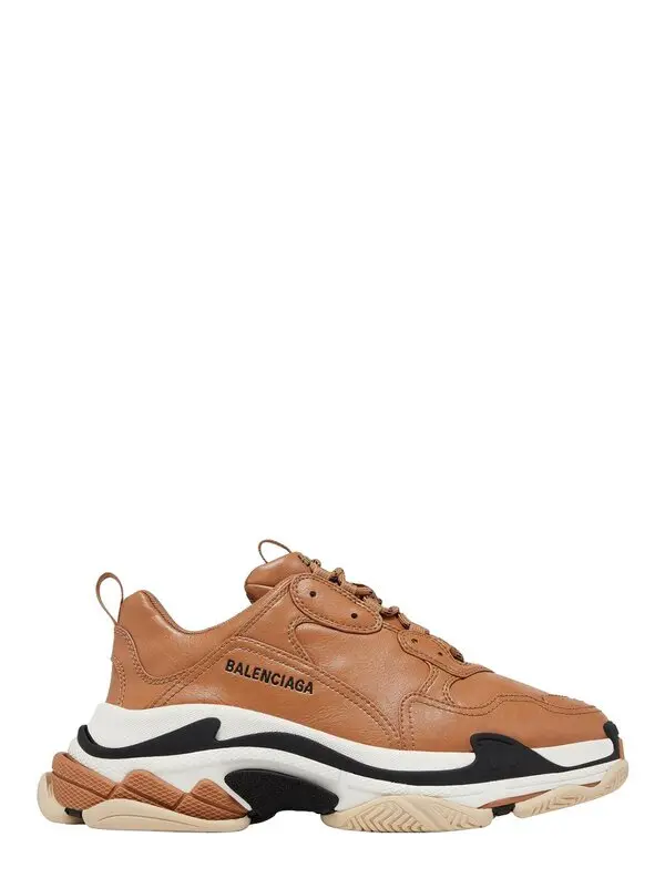 Balenciaga Triple S Sneaker - Brown