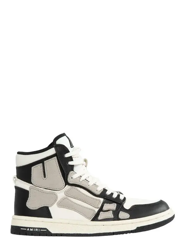 Amiri Skel Top High Sneakers - Black