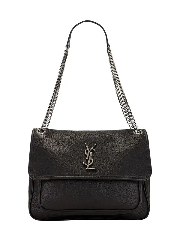 Saint Laurent Medium Niki Chain Bag - Black