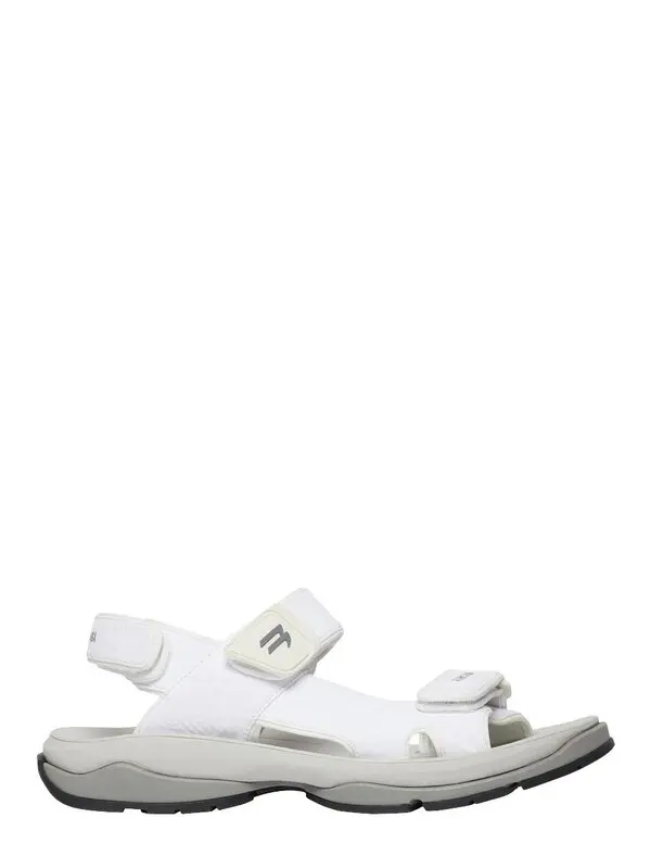 Balenciaga Tourist Sandal - White