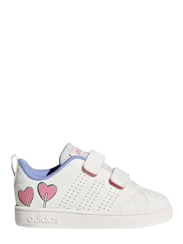 Adidas Vs Advantage Clean Comfort I 'hearts' Sneakers - White