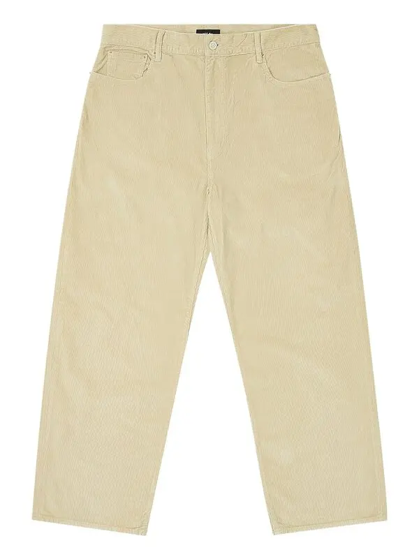 PALACE P90 Baggy Cord Trousers - Cream