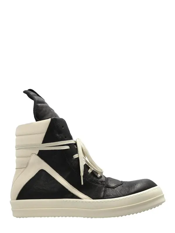 Rick Owens Geobasket High-top Sneakers - Black