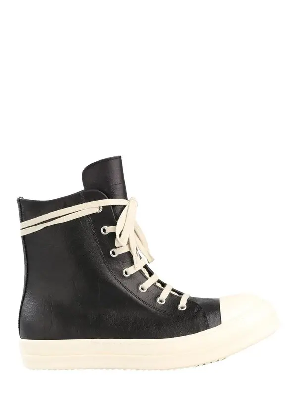 Rick Owens Hollywood High-top Sneakers - Black