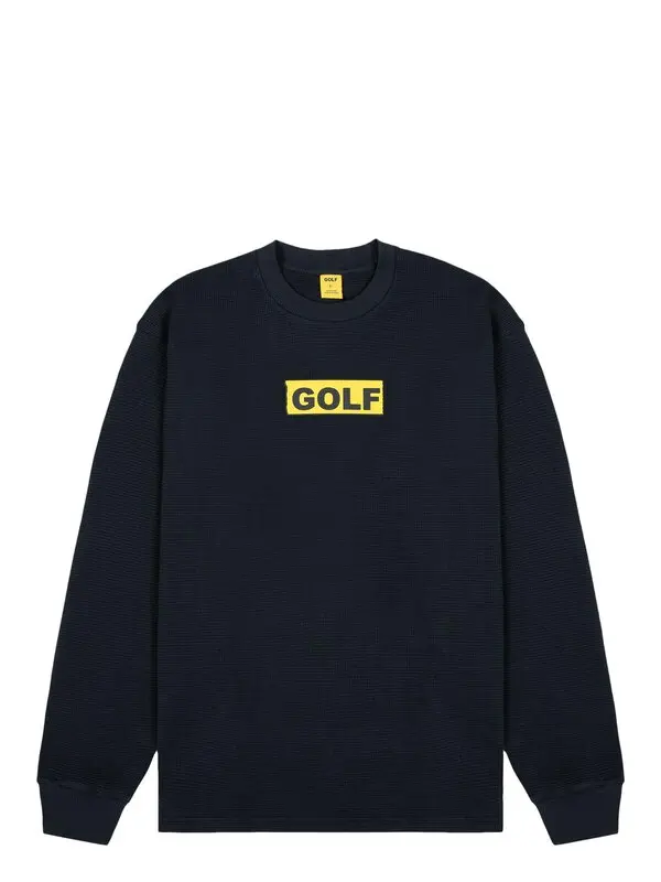 GOLF WANG Collage Long-sleeve Thermal - Black