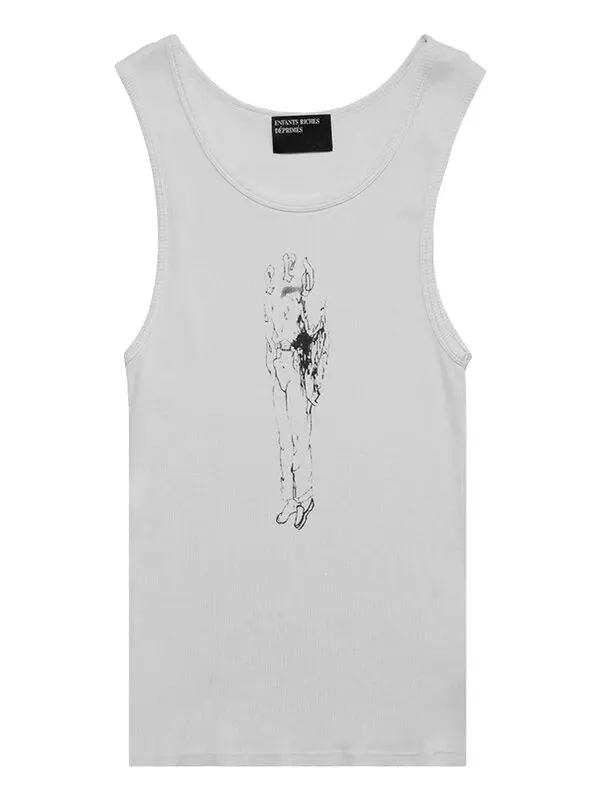 Enfants Riches Déprimés Bad Professor Tank Top - White