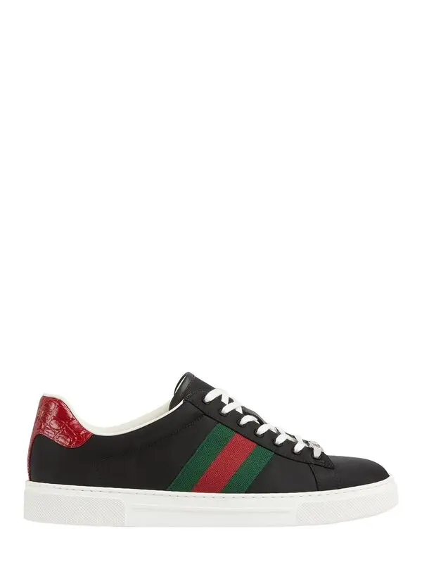 Gucci Ace Nylon Sneaker - Black