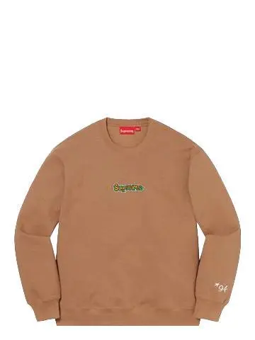 Supreme Gonz Logo Crewneck - Brown