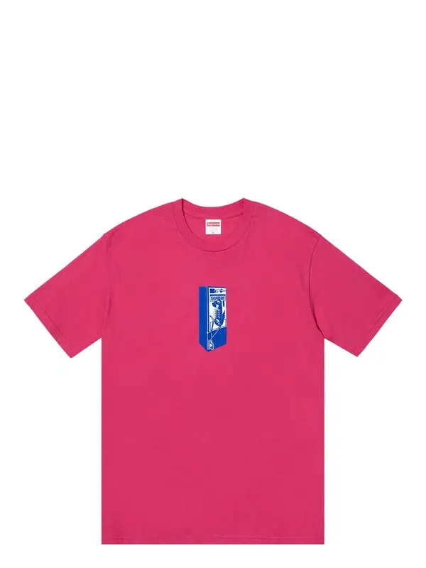 Supreme Payphone Tee - Pink