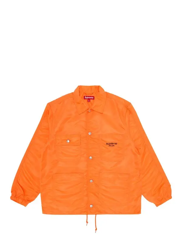Supreme Nylon Chore Coat - Orange