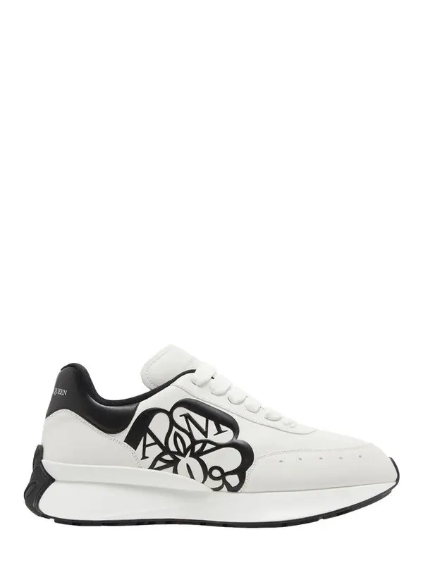 Alexander McQueen Sprint Runner Sneakers - White