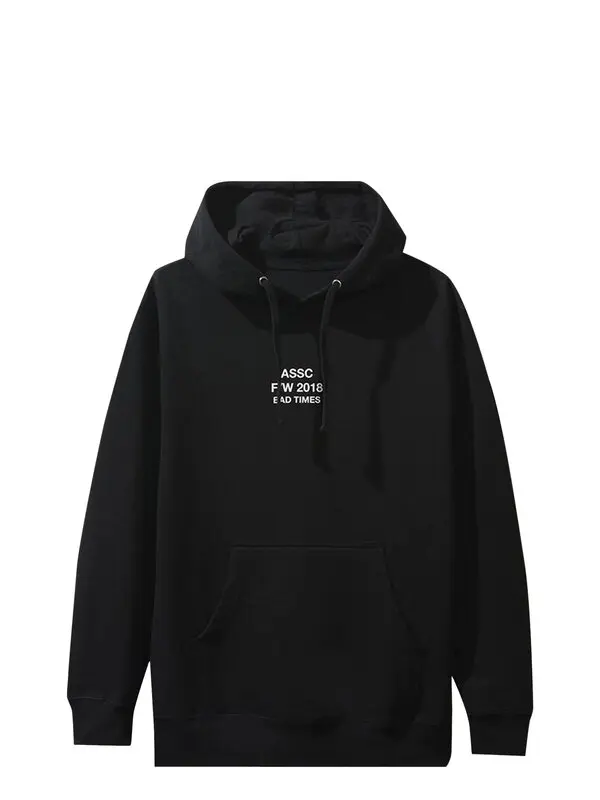 ANTI SOCIAL SOCIAL CLUB Bad Times Hoodie - Black