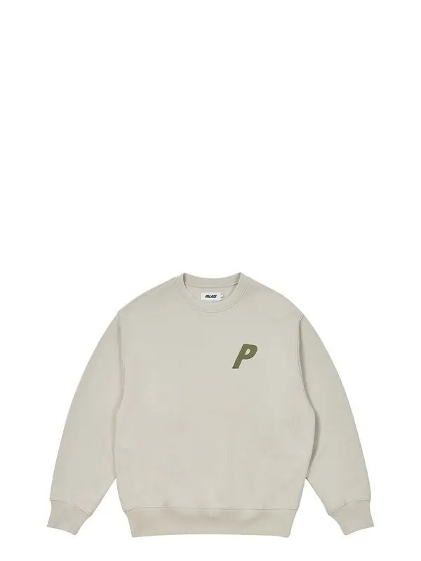 PALACE Pigment P3 Crew - Grey