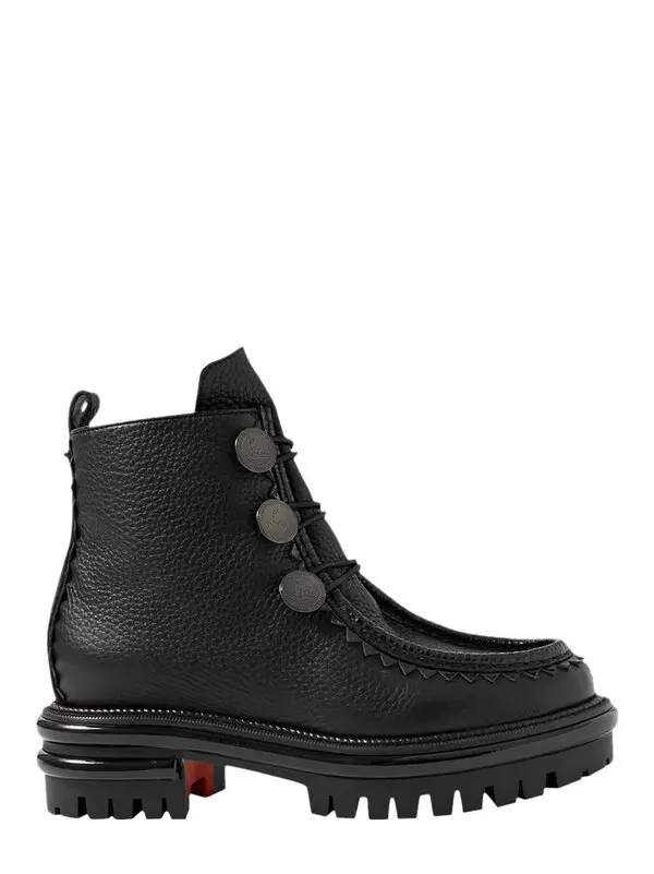 CHRISTIAN LOUBOUTIN Pole Flat - Black