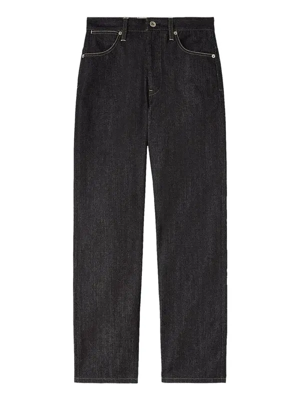 JIL SANDER Denim Straight Fit Jeans - Blue