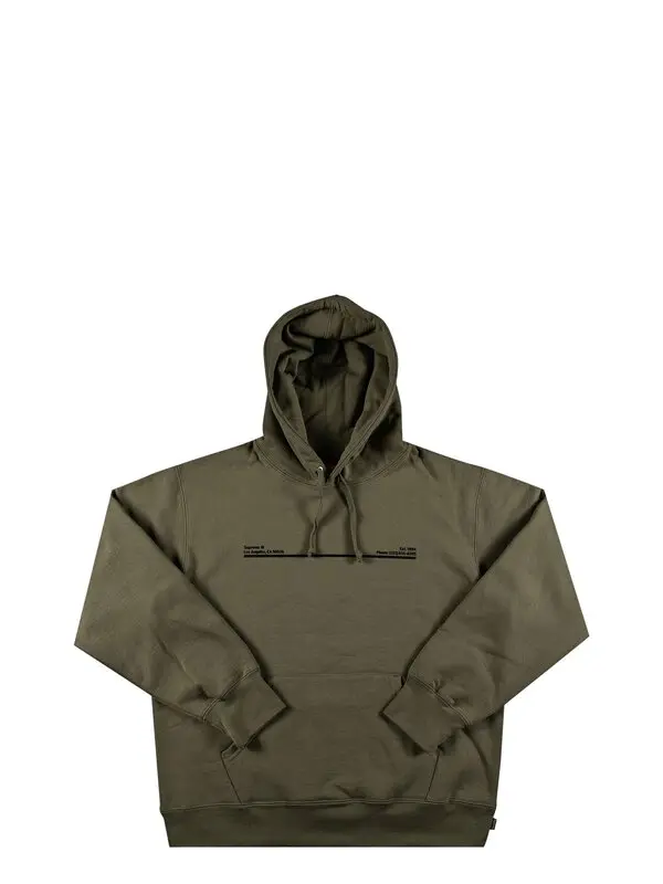 Supreme Hooded Sweatshirt - Green